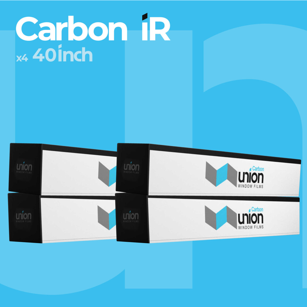 Union Window Film (Plotter Setup) 40inchx4 Carbon Dealer Set | Save ...